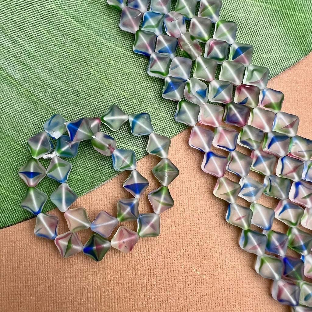 Iridescent Diamond Beads - 50 Pieces – Bead Goes On