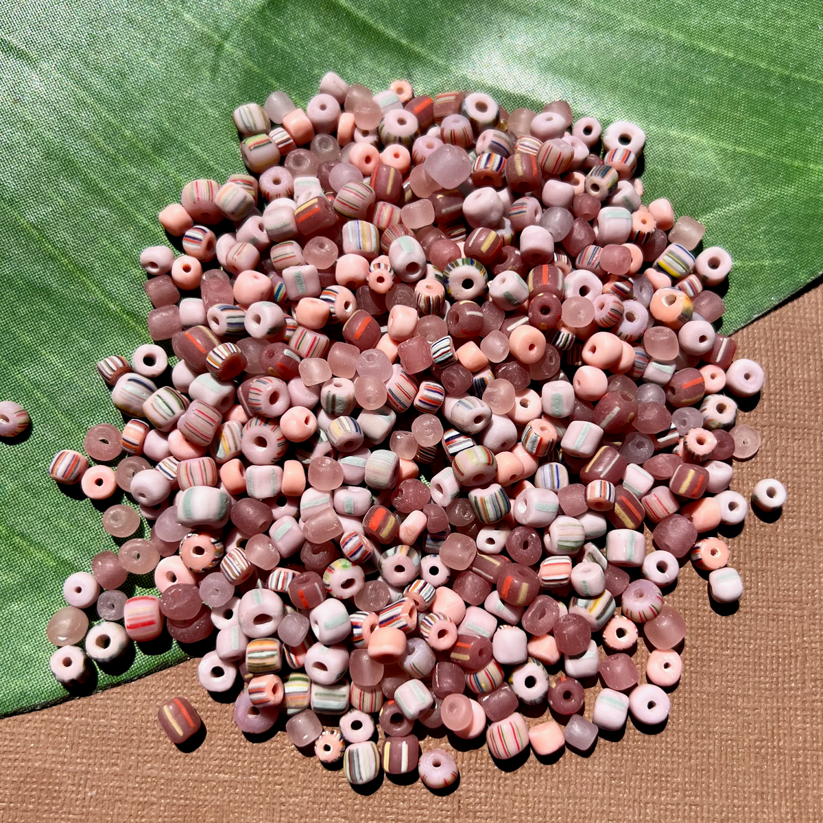Java Glass - Pretty in Pink Mix – Bead Goes On