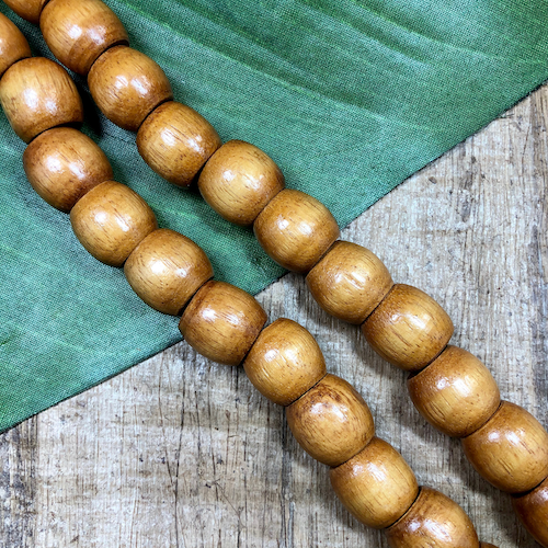 Tan Barrel Beads - 30 Pieces – Bead Goes On